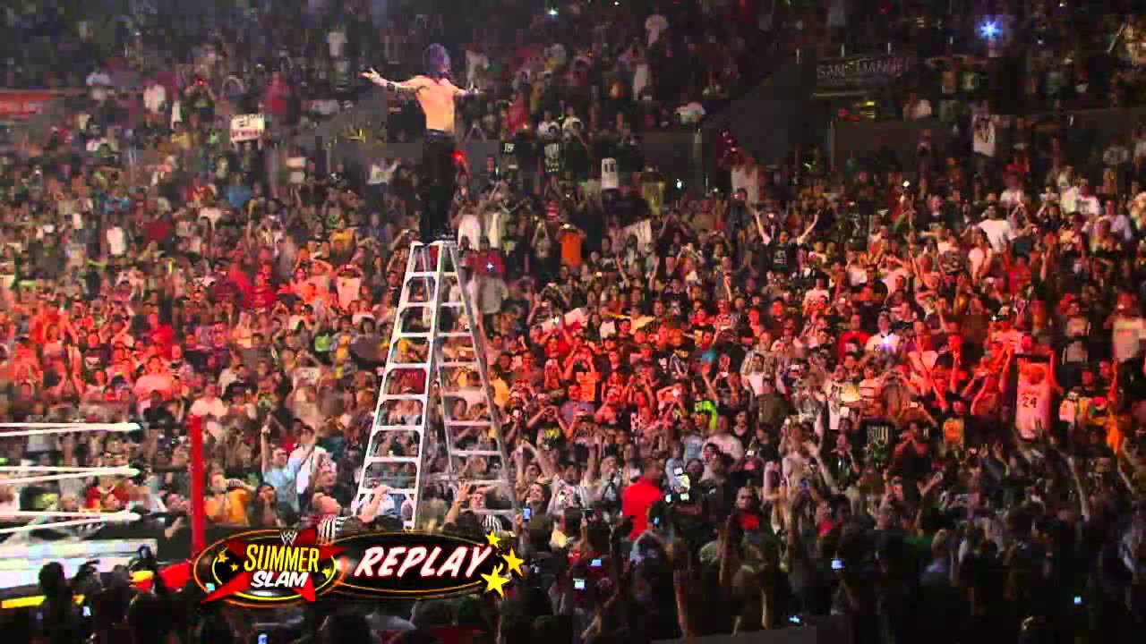 Jeff Hardy Swanton Bomb On Table