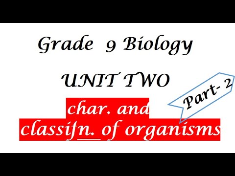 Grade 9 Biology Unit 2 Part 2 / new curriculum / Globe Dock / - YouTube