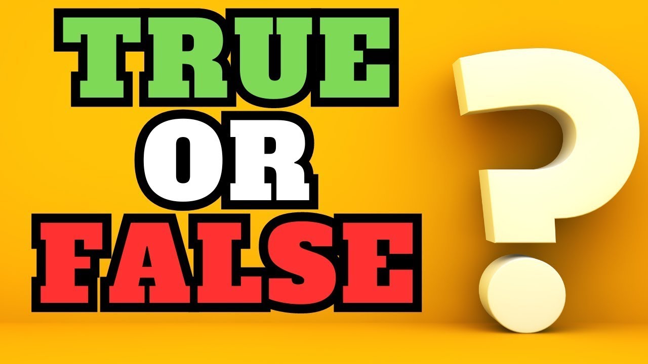True Or False Quiz [Quiz Mix Challenge] - YouTube
