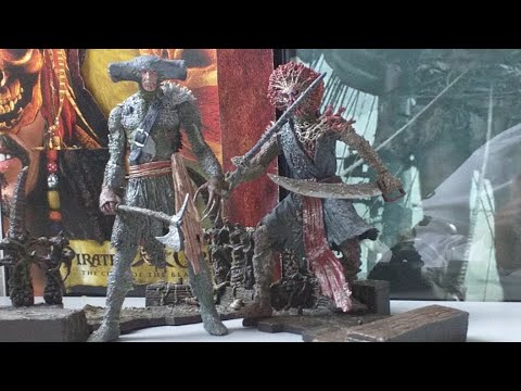 NECA Maccus And Palifico Pirates Of the Caribbean Figures - YouTube