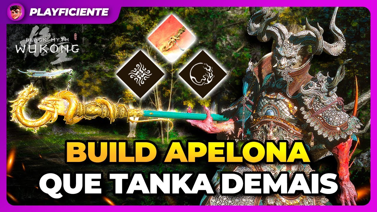 Black Myth Wukong BUILD TANK e OP para derreter qualquer BOSS do jogo ...