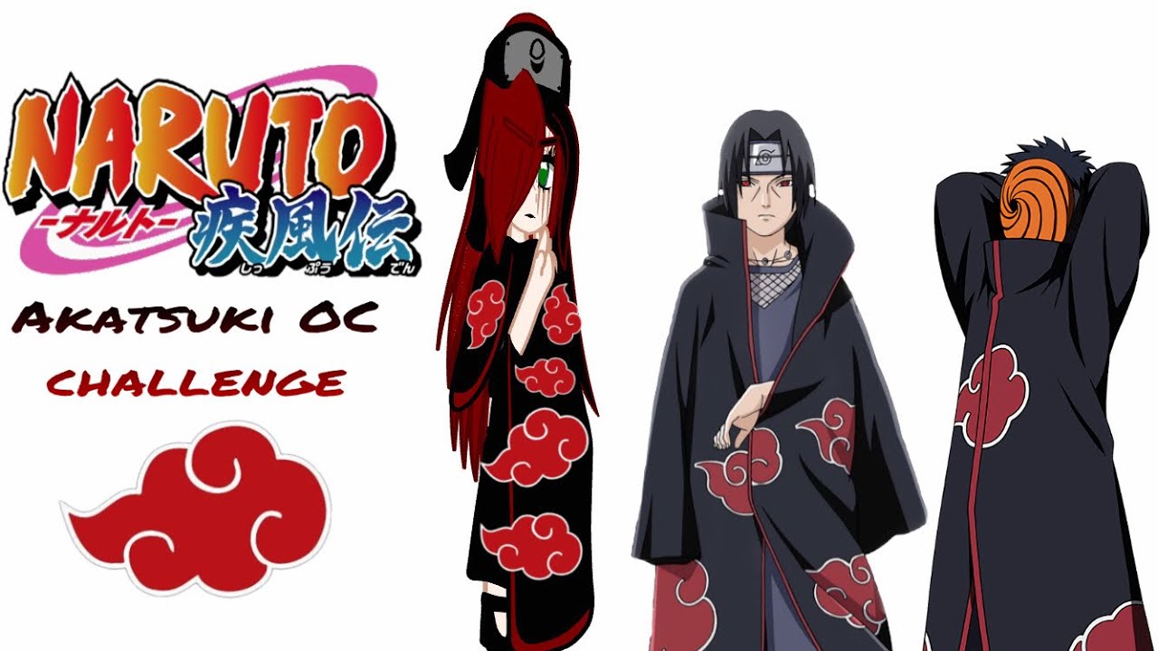 🦊🍜 NARUTO AKATSUKI OC CHALLENGE 🦊🍜|| Original idea|| •CheeryRozeTea• # ...