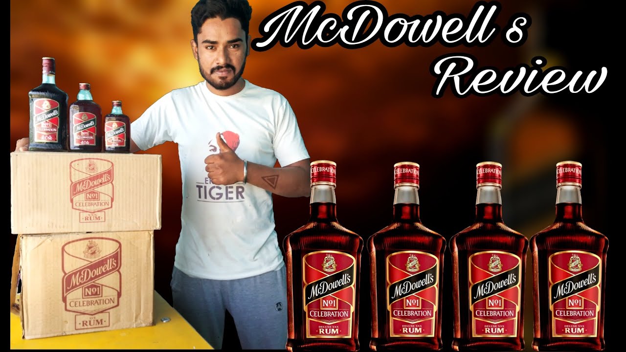 #McDowells McDowell no1 Celebration xxx Rum review 2020 in Hindi - YouTube