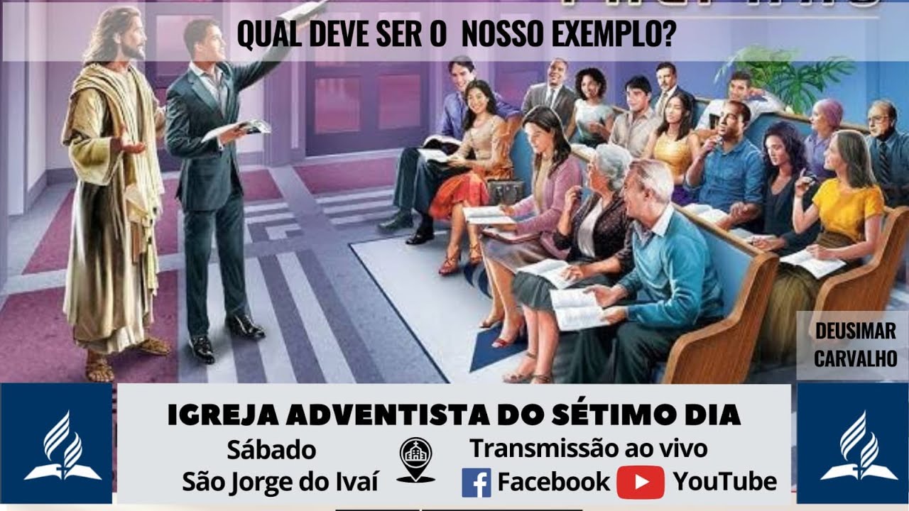 Qual deve ser o nosso exemplo? Deusimar Carvalho - YouTube