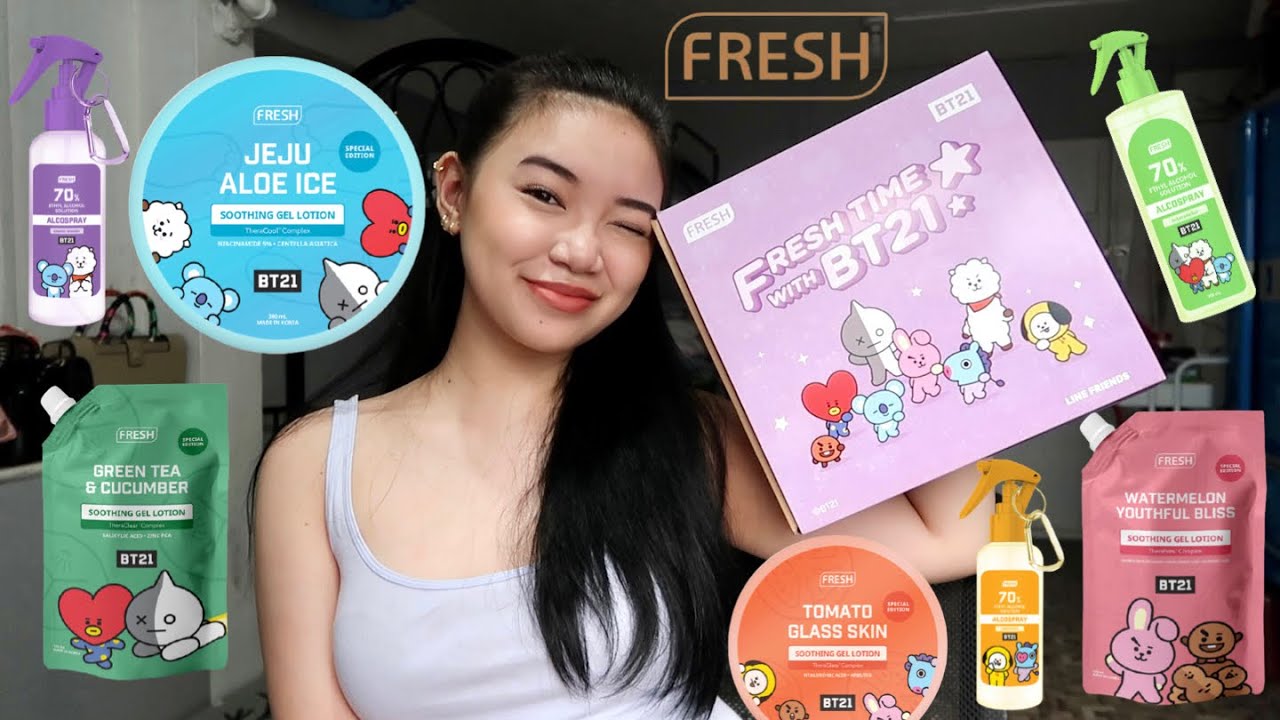 Fresh BT21 Line Friends Special Edition UNBOXING! - YouTube