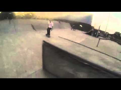 Kyle Freeman's ollie over Caldicot box