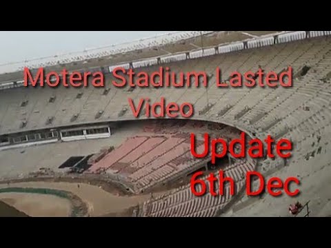 Motera Cricket Stadium Lasted Update. .... - YouTube
