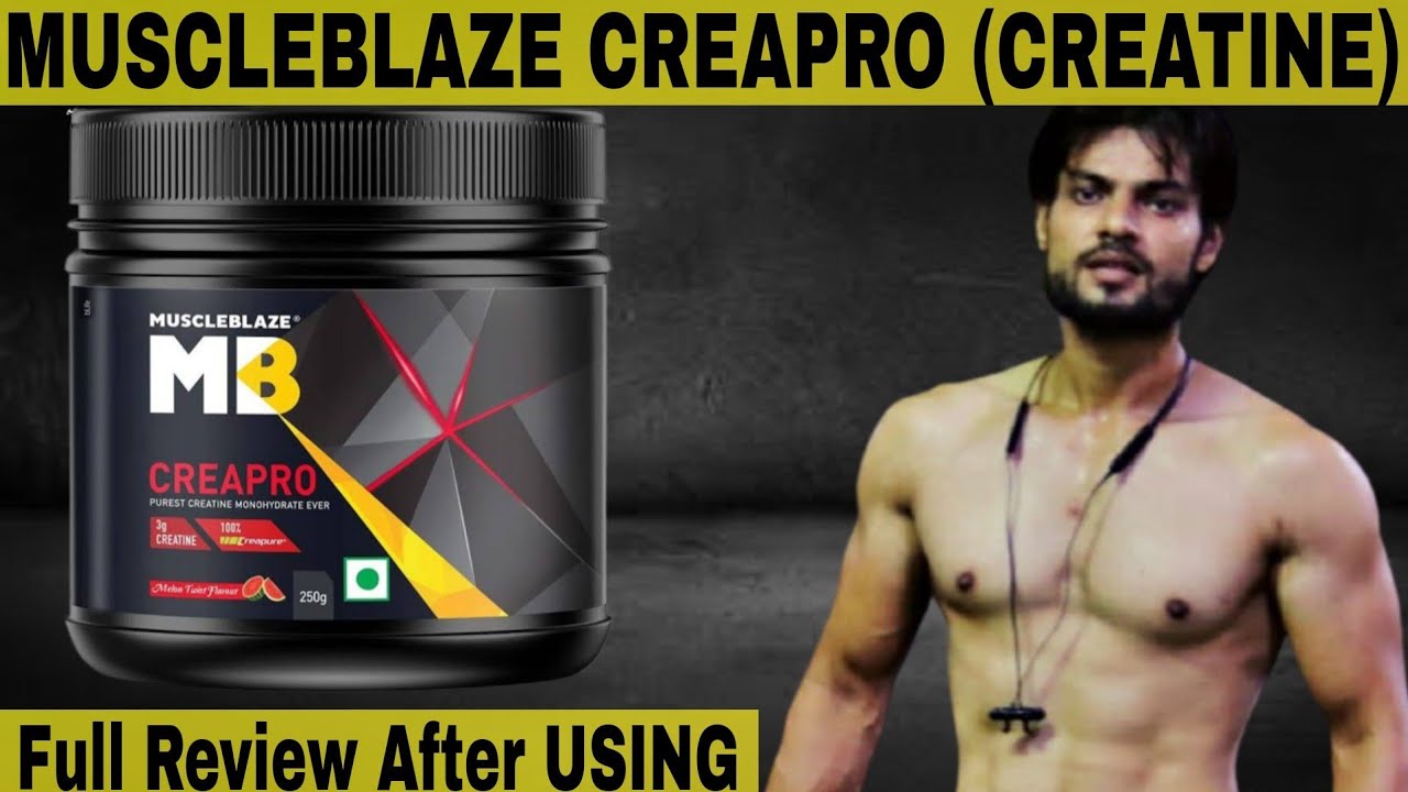 muscleblaze creapro creatine review in hindi - YouTube