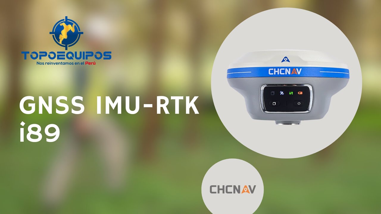 CHCNAV i89 IMU-RTK - YouTube