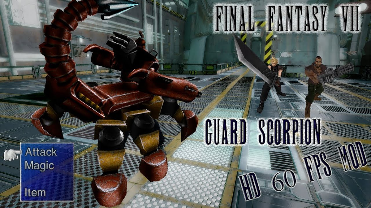 Final Fantasy VII Remake Mod: Guard Scorpion - YouTube