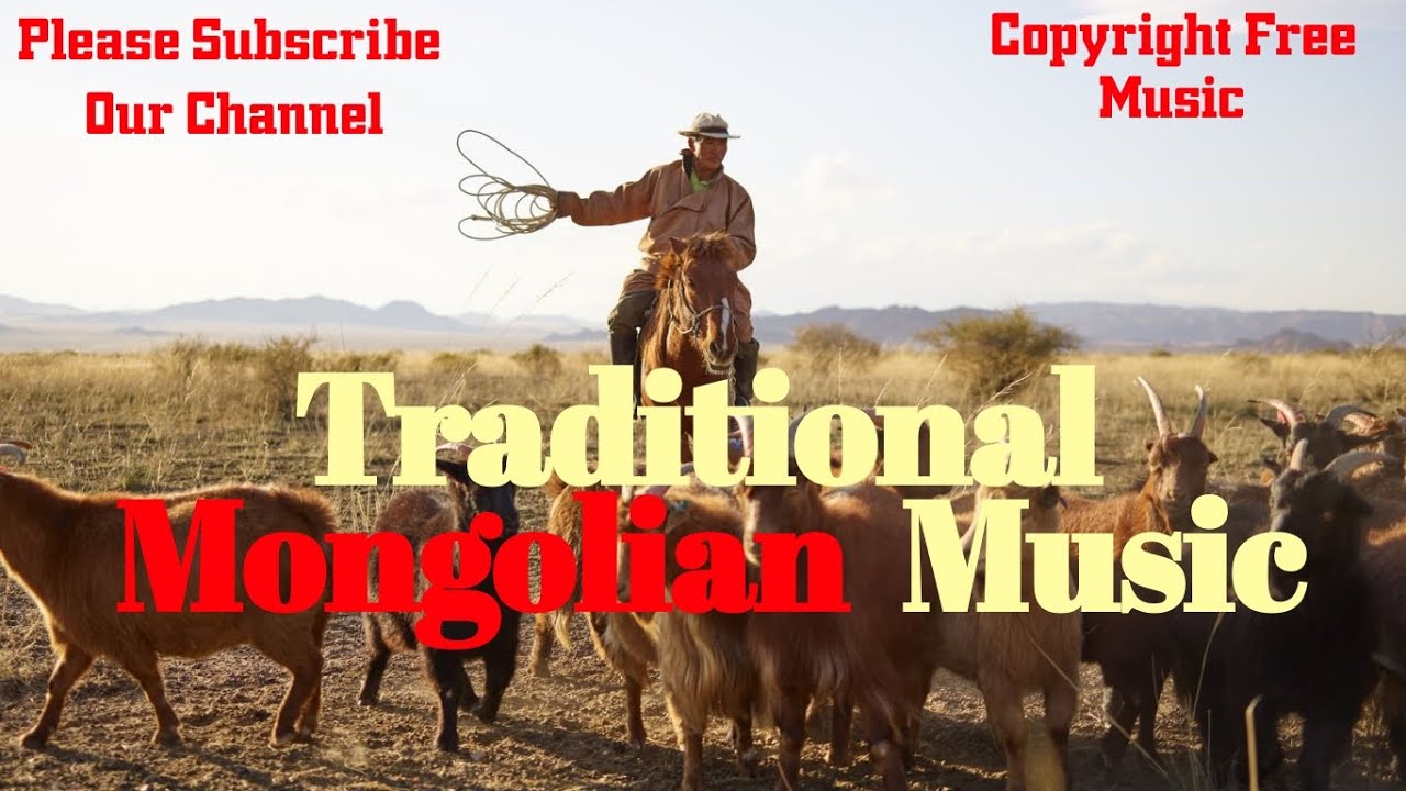 Traditional Mongolian Music || Mongolian voices, flute and bells ...