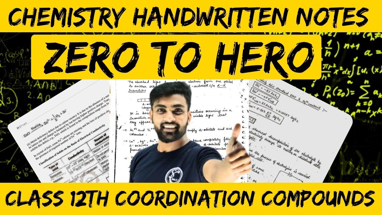 Chemistry Notes Class 12 | Chemistry Notes Class 12 Coordination ...