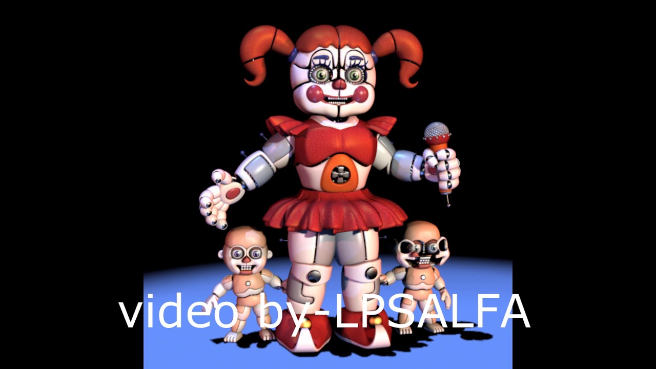 FNAF SL Baby sing-FNAF song - YouTube