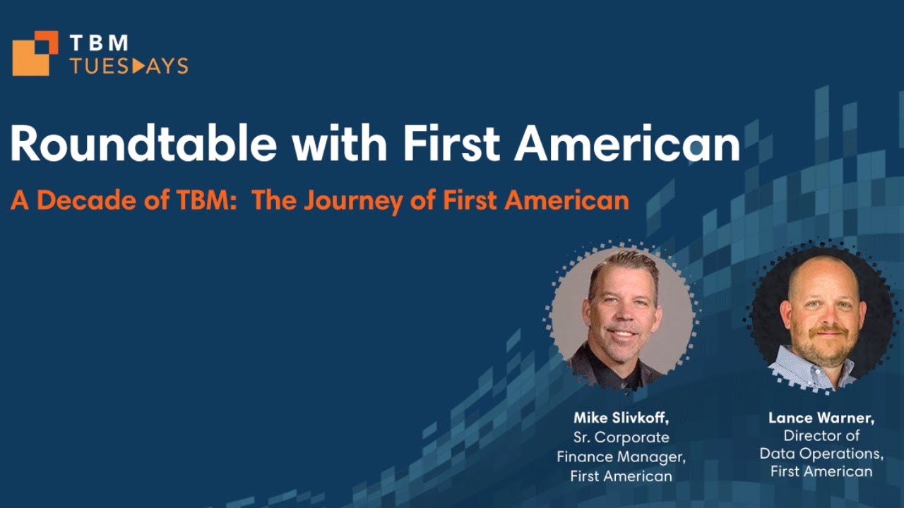 TBM Tuesdays | A Decade of TBM: The Journey of First American - YouTube