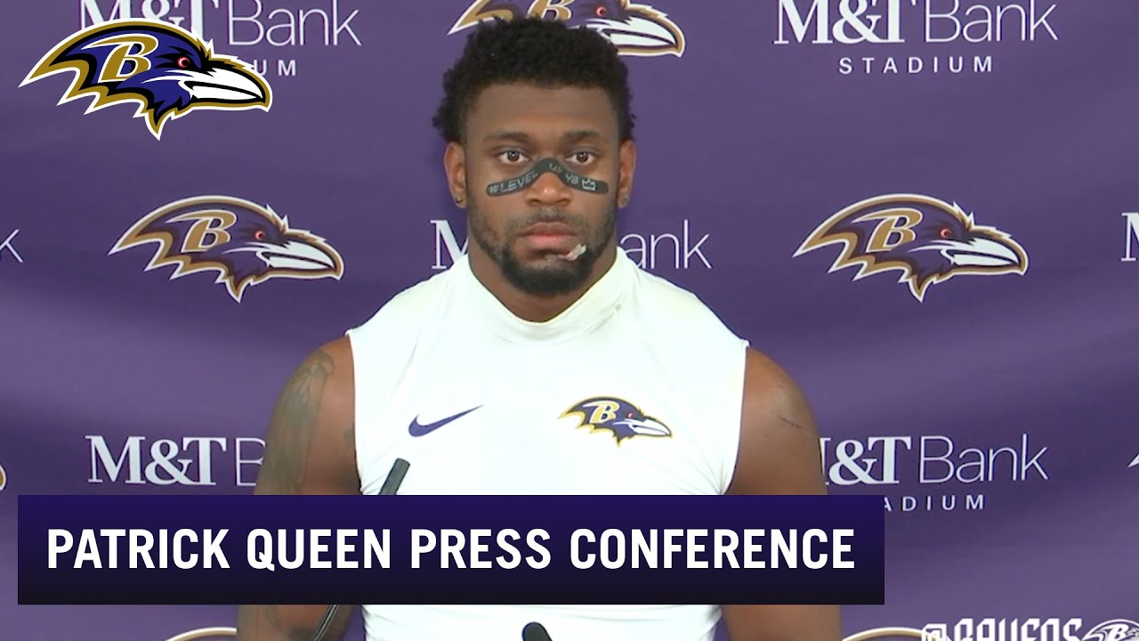Patrick Queen: I Got Cleated in the Face | Baltimore Ravens - YouTube