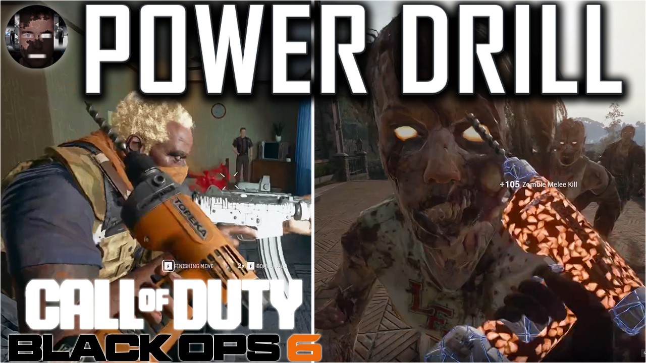 Black Ops 6 Power Drill - New Hit List Melee Weapon - YouTube