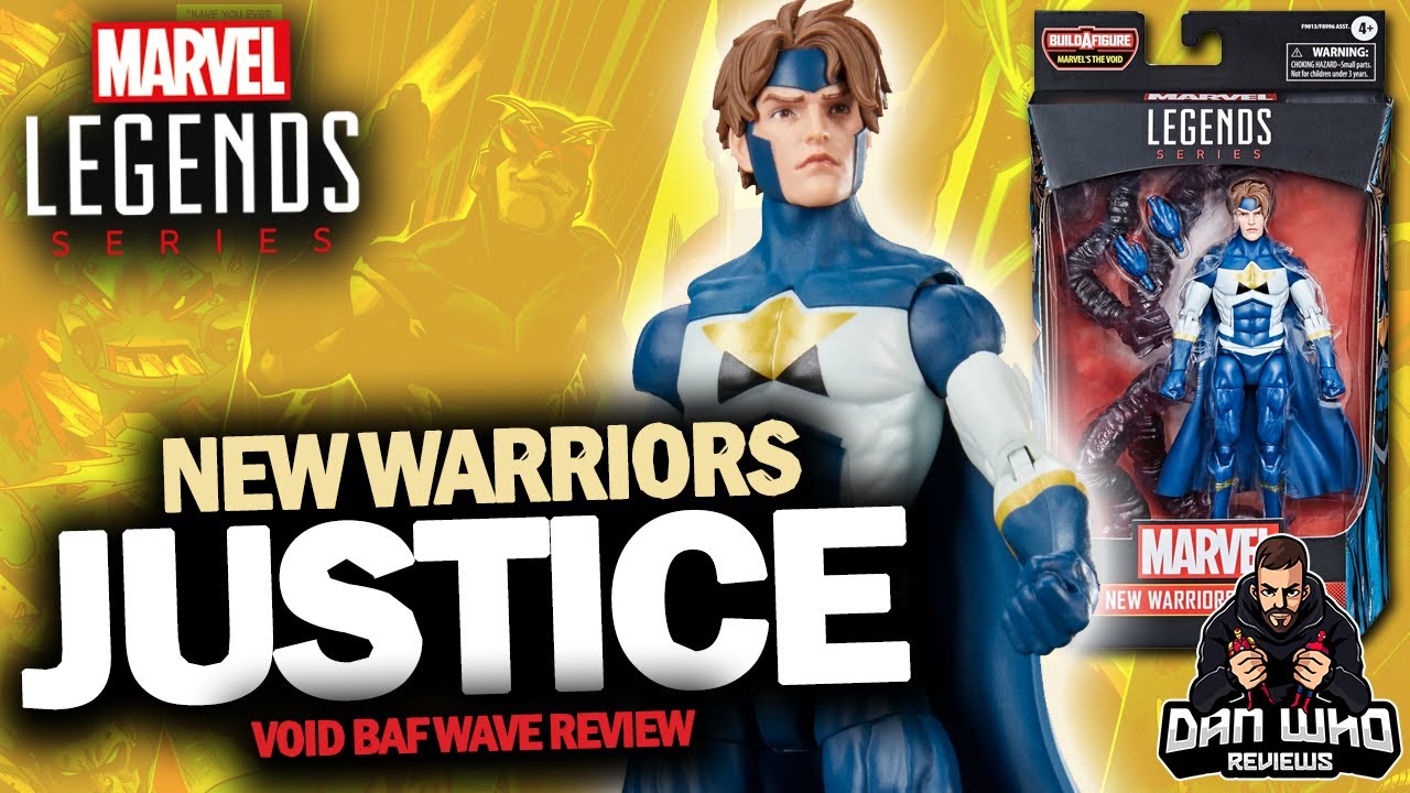 Marvel Legends New Warriors Justice The Void BAF Wave Review - YouTube