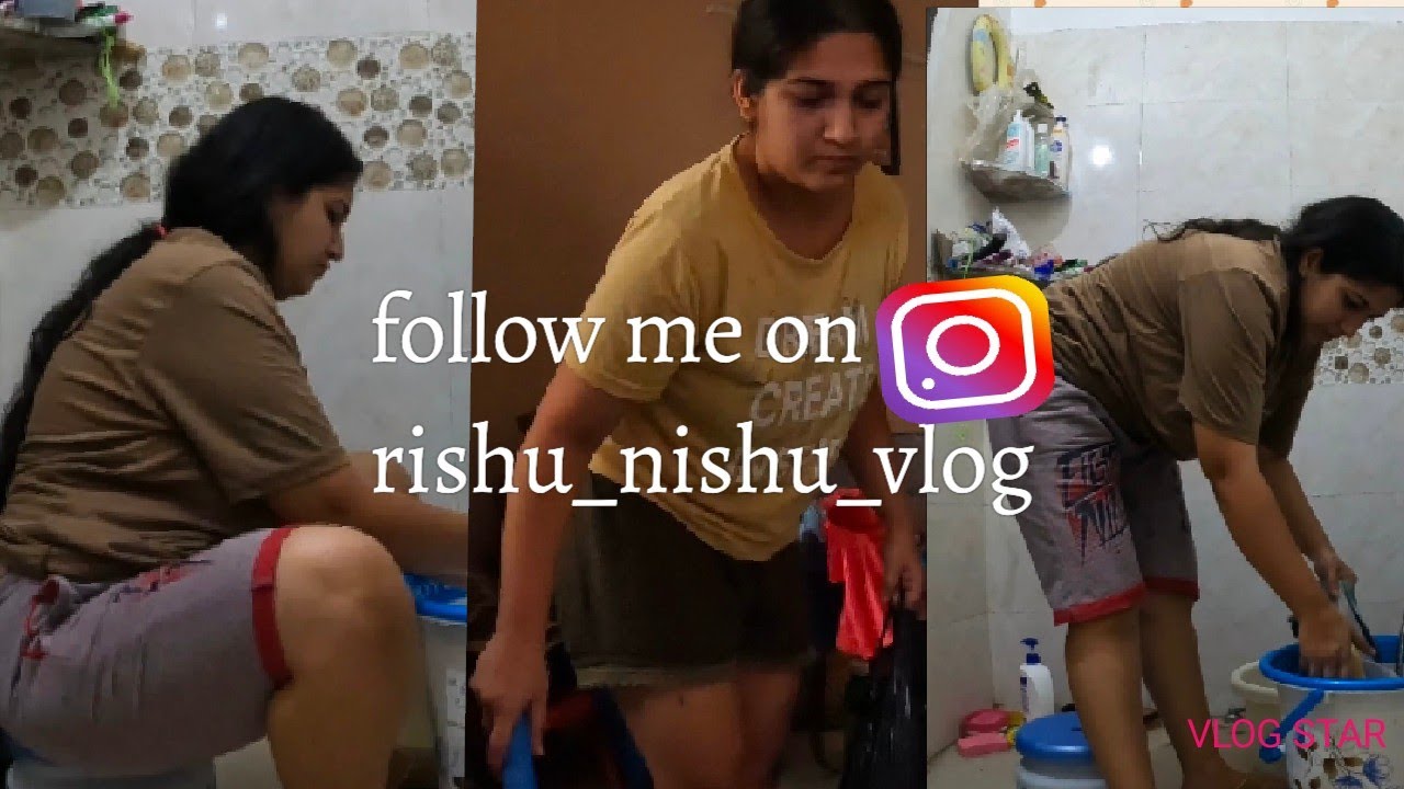 bedsheet dhoke kamar tut gyi aaj@rishu n Nishu vlog - YouTube