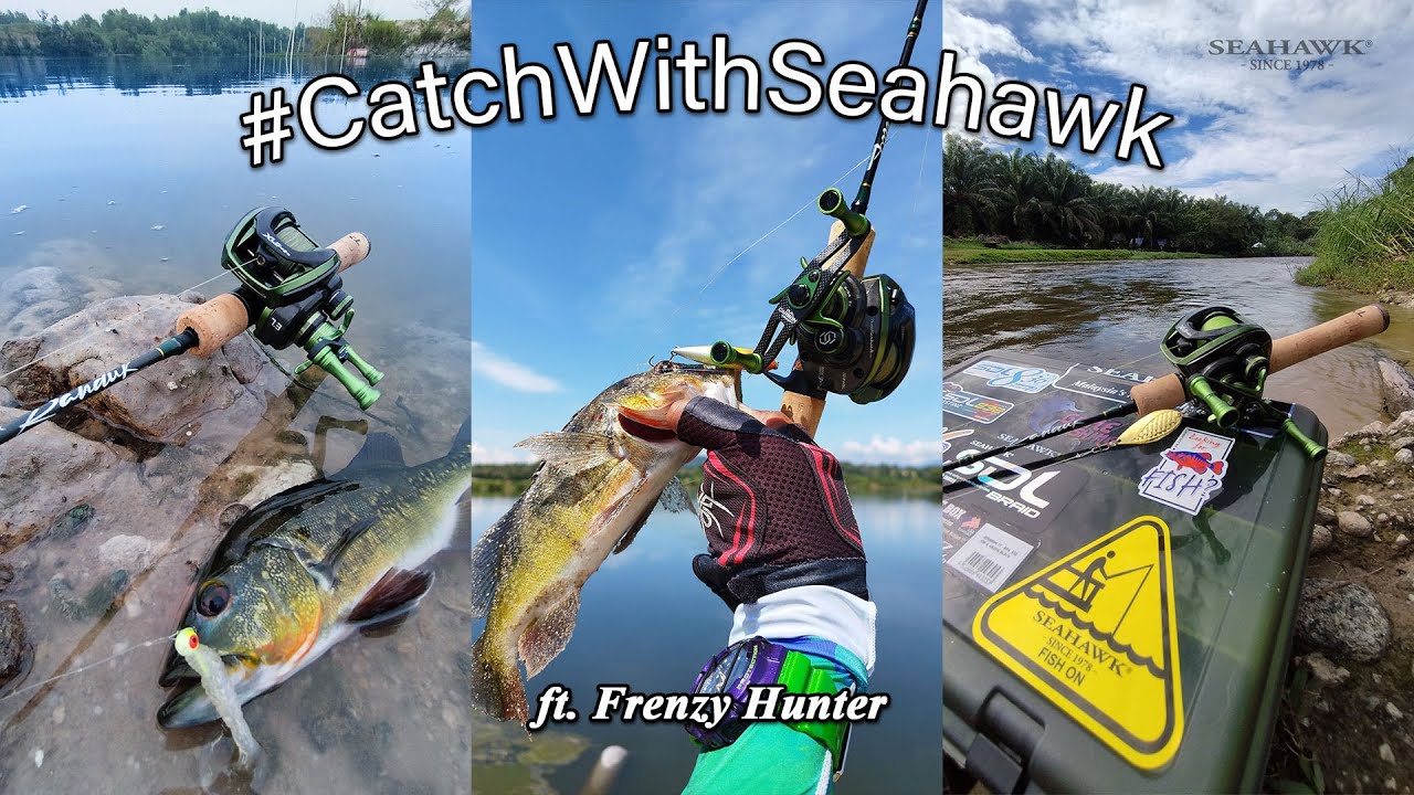 SEAHAWK FISHING - #CatchWithSeahawk ft. Frenzy Hunter | Ultralight ...