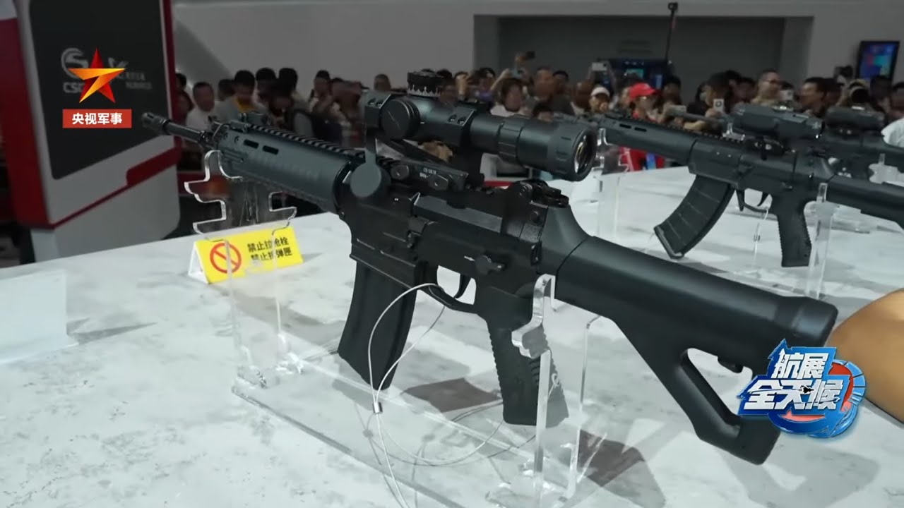 China unveiled the 556 NATO variant of the QBZ series meant for export ...