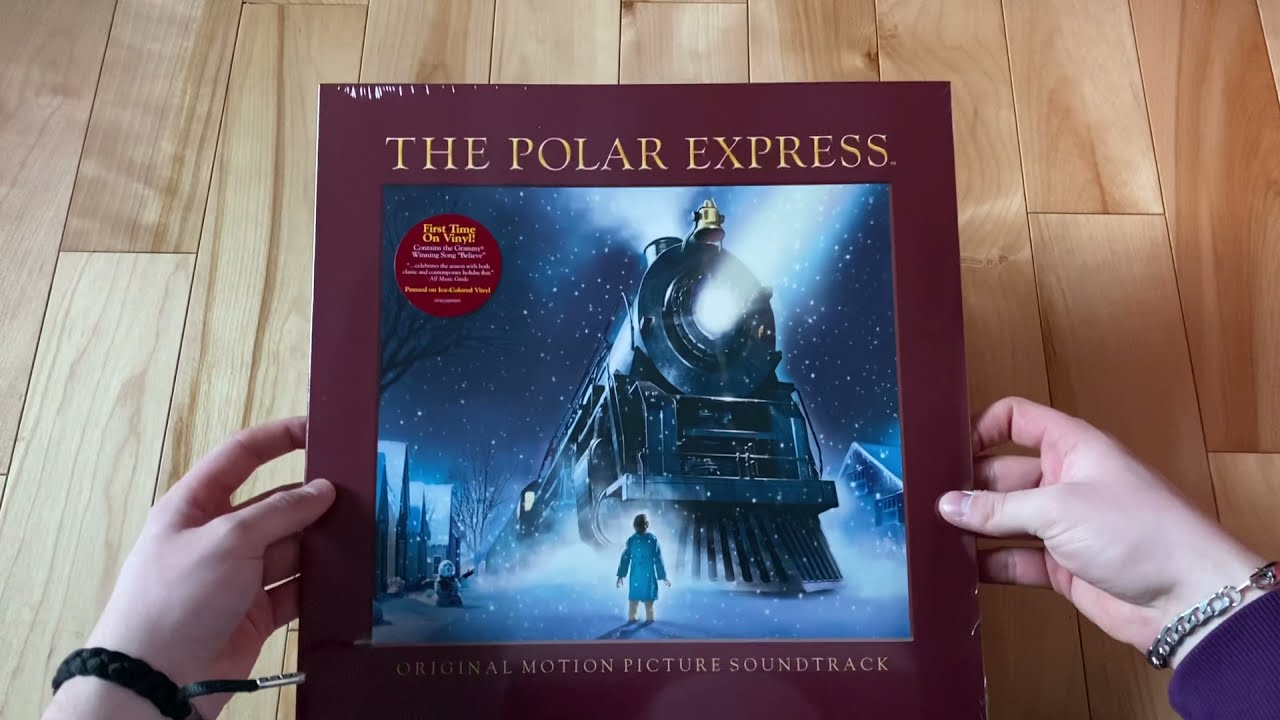 The Polar Express vinyl soundtrack unboxing - YouTube