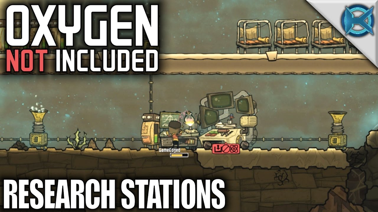 Oxygen Not Included | Research Station & Super Computer | Let's Play ...