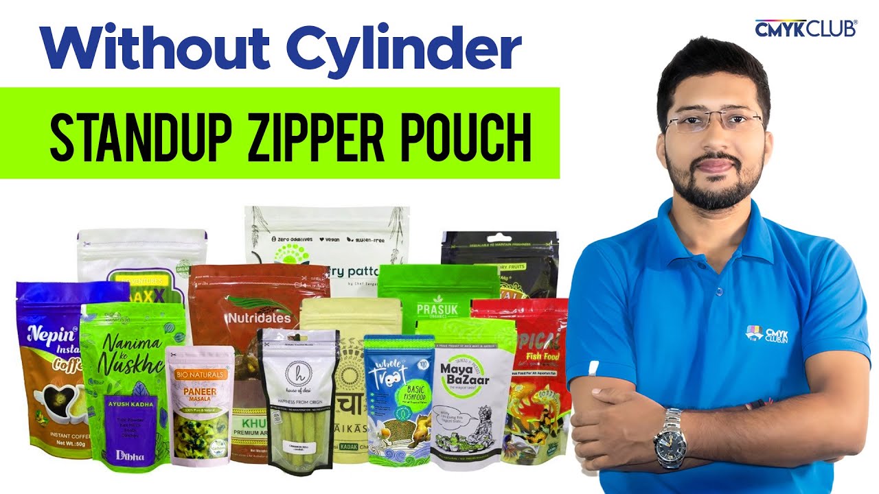 without cylinder pouch printing | standy pouch | Standup Pouch Printing ...