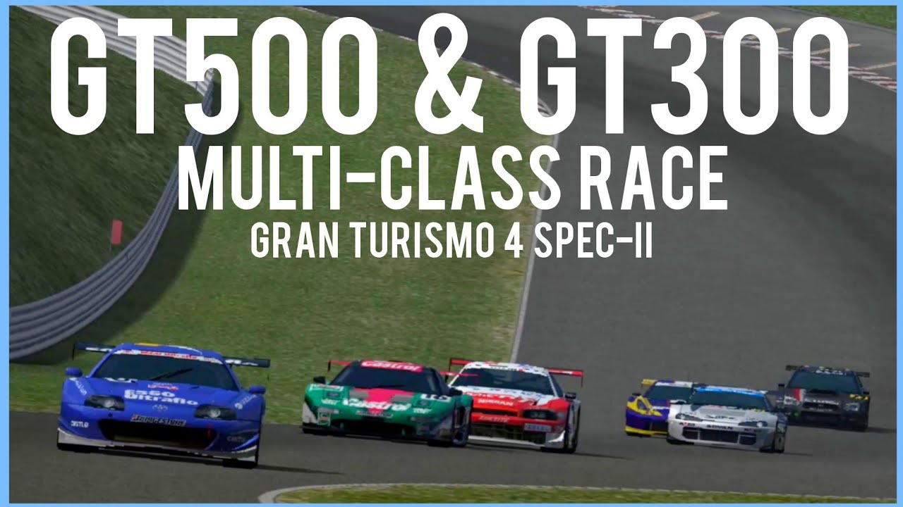 JGTC GT500 & GT300 Multi-class Mini Endurance - GT4 Spec-II Mod - YouTube