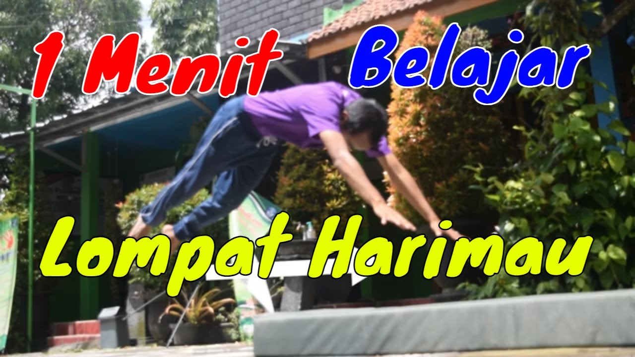 MATERI PJOK || CARA MUDAH MELAKUKAN SENAM LANTAI LONCAT HARIMAU - YouTube