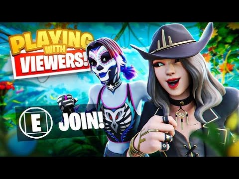 Fortnite live stream playing with viewers! - YouTube