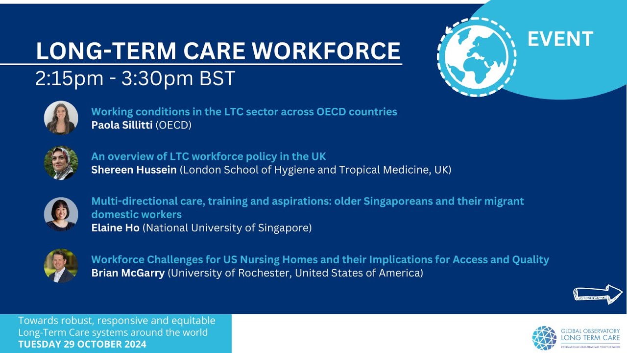 GOLTC: Long-Term Care Workforce | 29 Oct 2024 - YouTube