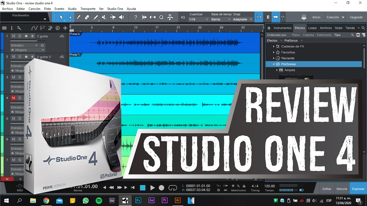 Review primeras impresiones - Studio One 4 Artist - YouTube