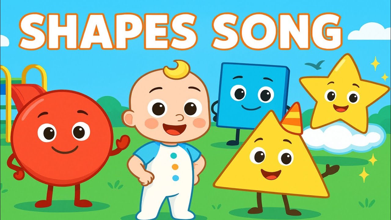 Shapes Song for Kids | Learn Circle, Square, Triangle, Star & More ...