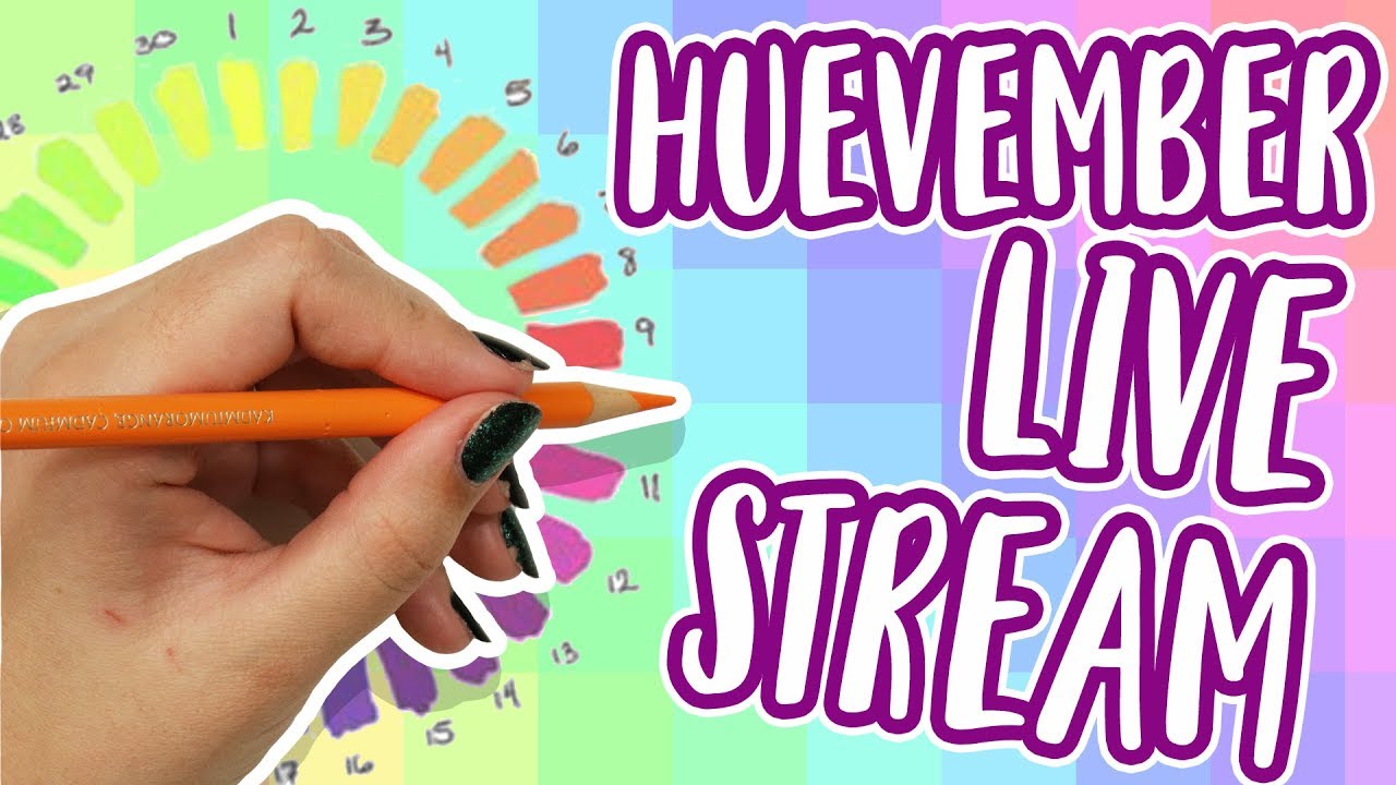 Huevember Art Challenge | LIVE STREAM - YouTube