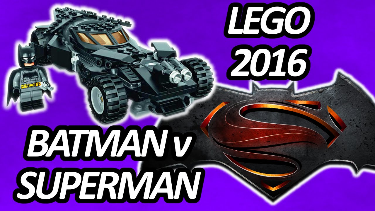 Lego Batman v Superman: Dawn of Justice 2016 Batmobile Set First Look ...