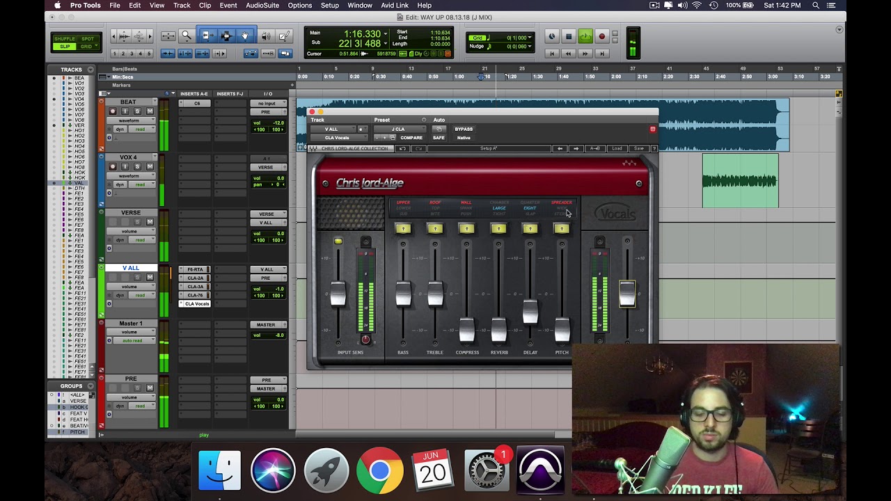 How To Mix Vocals (Serial Compression) - YouTube