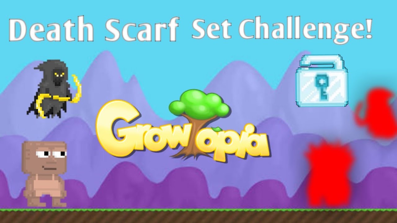 Death's Scarf Set Challenge! | Growtopia - YouTube