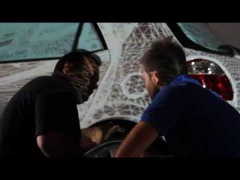 Making Of Toyota Auris Get Your Energy Back Advert - EL Wire by Surelight - YouTube