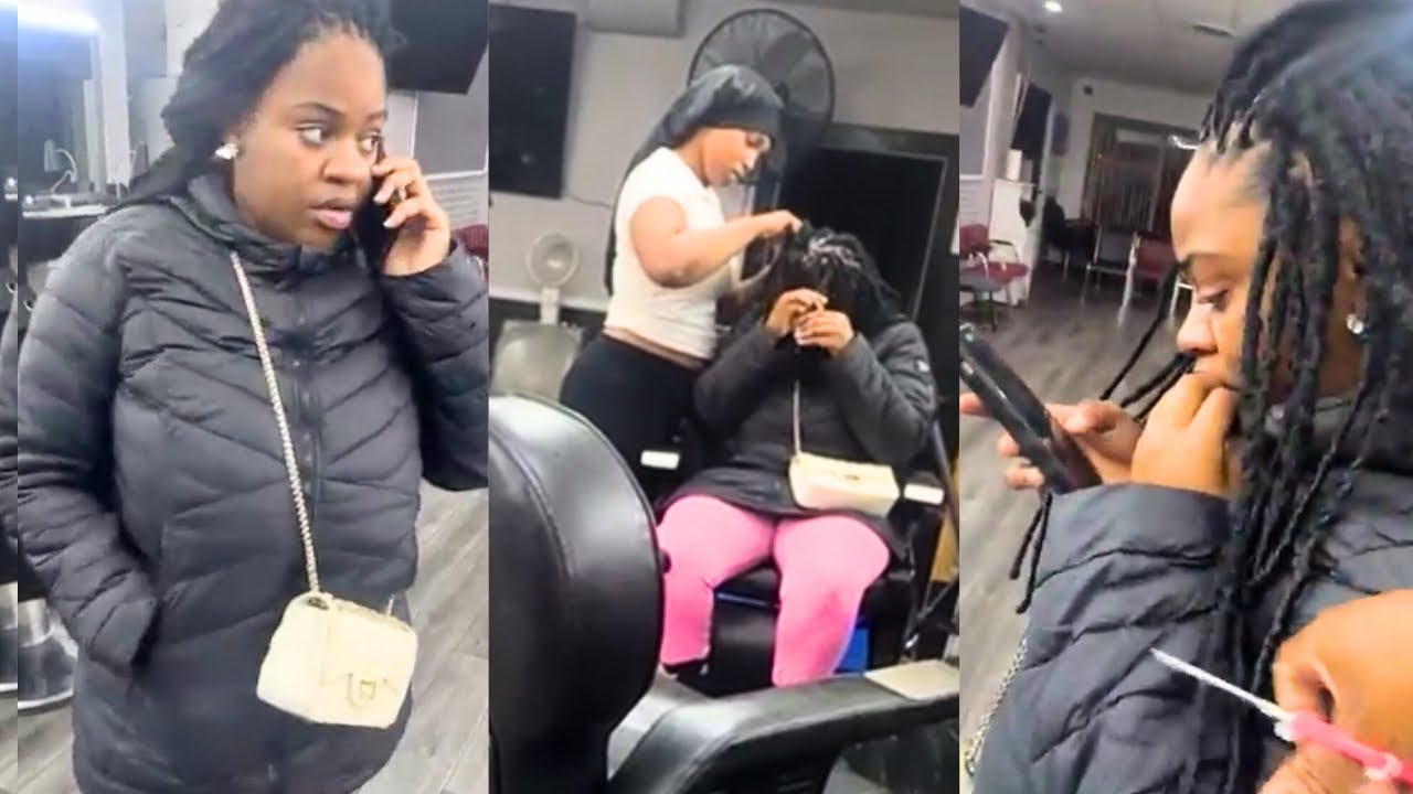 She Tried to Run Without Paying So the Hairstylist Cut ALL Her Hair OFF ...