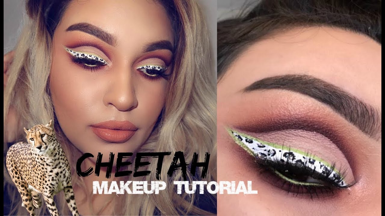 Cheetah Eye-Makeup Tutorial | SANDI JARQUIN - YouTube