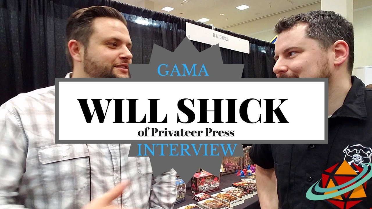 Interview with William Shick of Privateer Press - YouTube