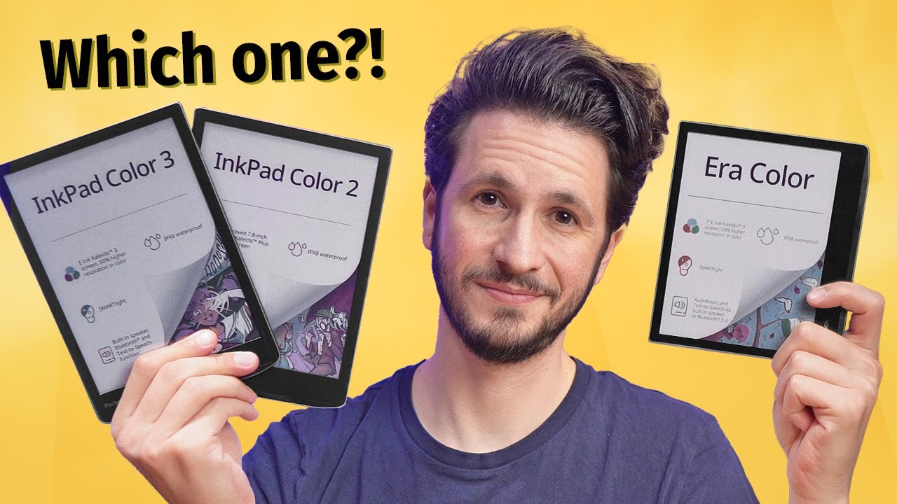 PocketBook Color eReader Showdown: Era Color vs. InkPad Color 3 and ...
