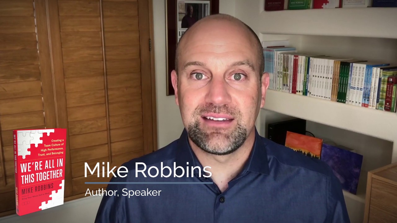 Have Mike Robbins Deliver a Virtual or Digital Program for Your ...