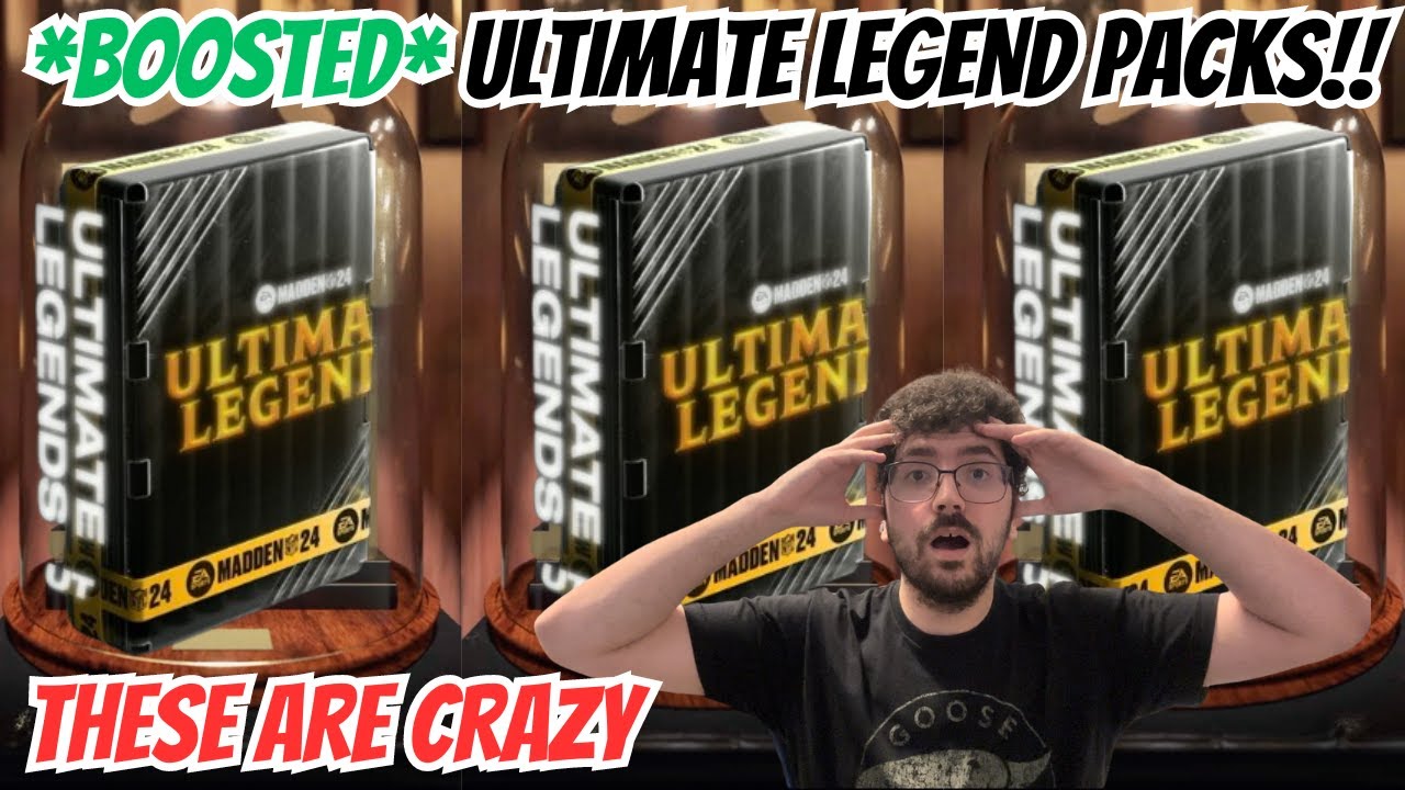 *THIS WAS CRAZY* 36X ULTIMATE LEGEND PACK OPENING IN MADDEN 24!! SO ...