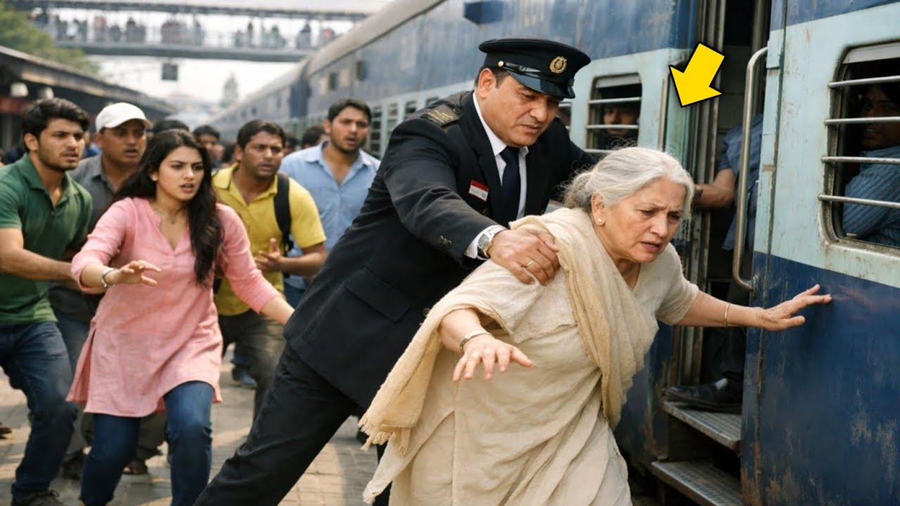 HE PUSHED AN OLD WOMAN OFF THE TRAIN—EVERYONE WAS SHOCKED | STORY TIME ...
