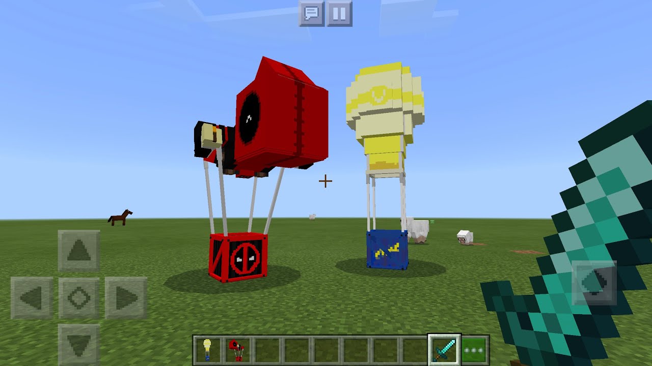 Fortnite Supply Drop CHALLENGE in Minecraft PE - YouTube