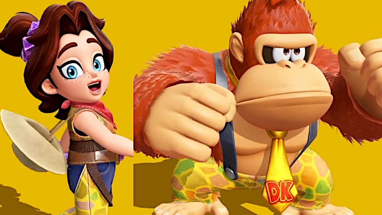 Donkey Kong Bananza - DK and Pauline's Outfits (Switch 2) - YouTube