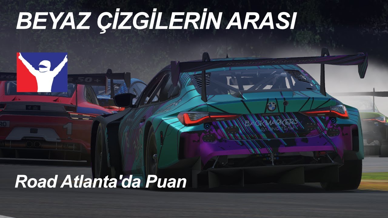 iRacing Sezon 4 | Road Atlanta | Anlatımlı Yarış - YouTube