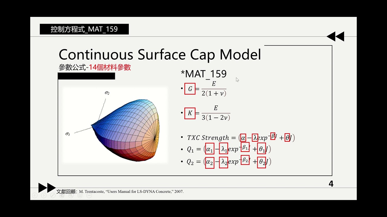 LS DYNA ~ LS Prepost material參數講解 - YouTube