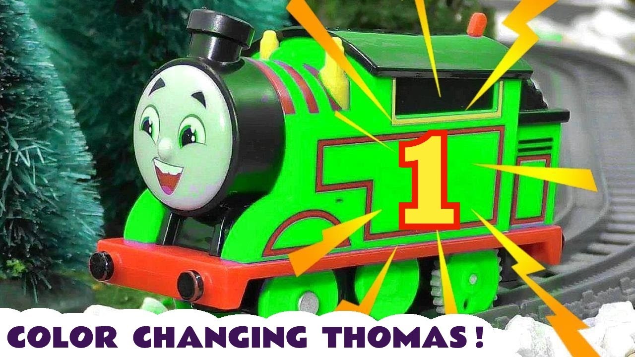 Color Changing Thomas Saves The Day for the Funlings - YouTube